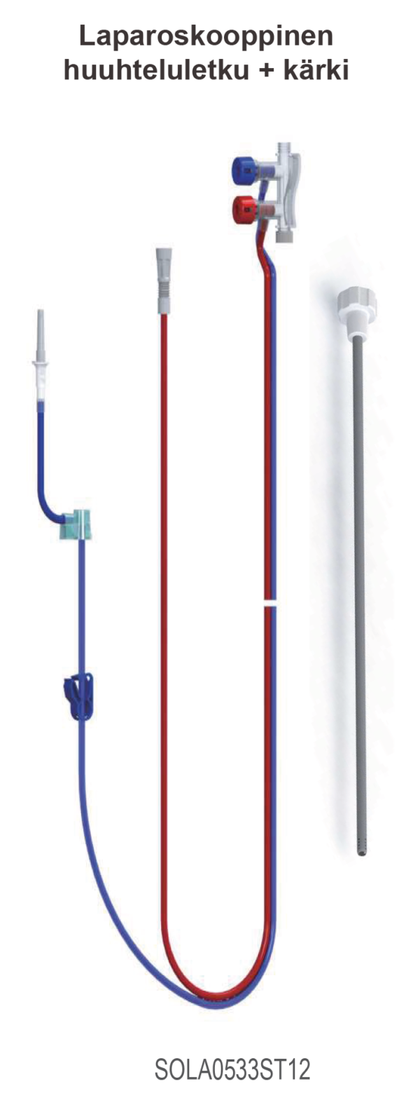 Imuhuuhteluletkustot ja kärjet Endoflow® II -laitteeseen - Steripolar